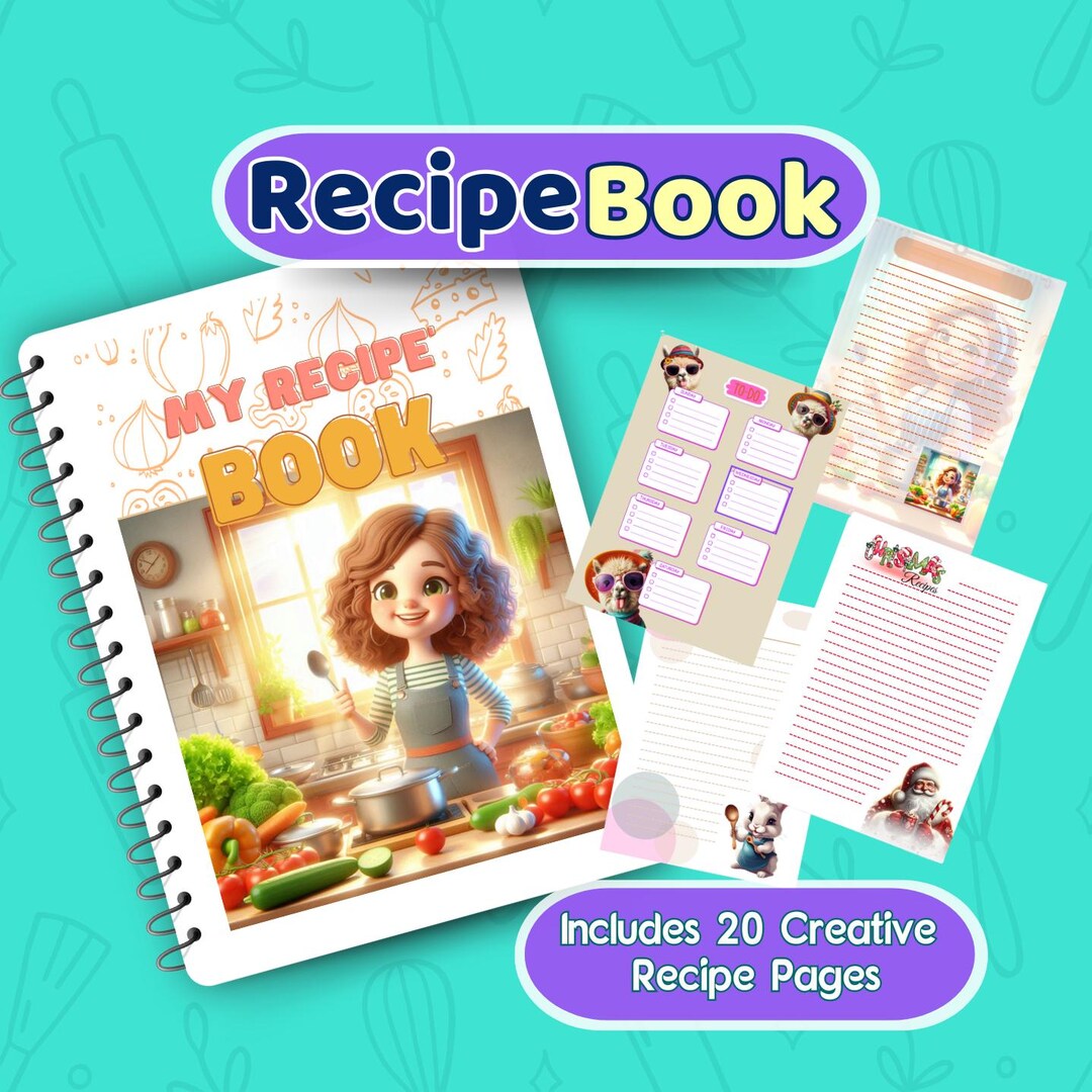 Printable Recipes for Kids, Cooking Activities for Kids, Creative ...