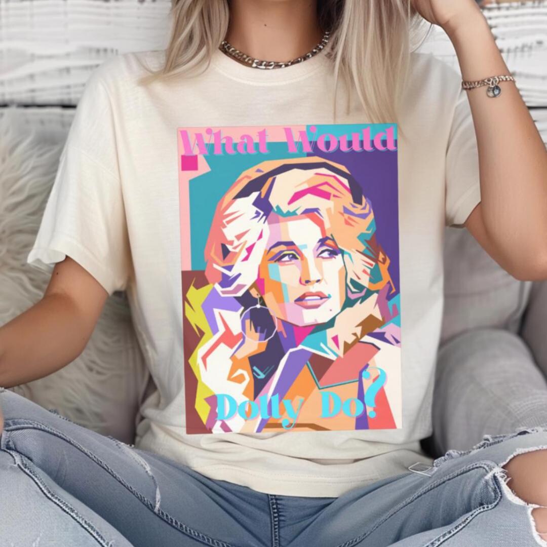 Dolly Parton Tee on Comfort Colors - Etsy