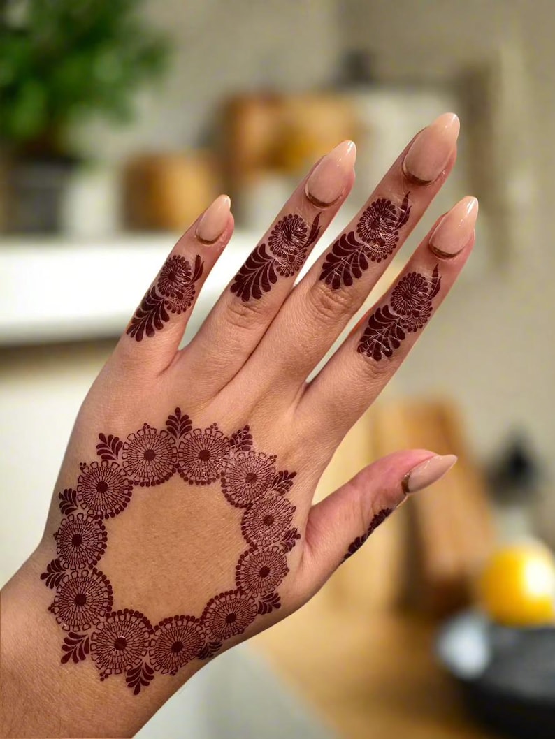 Hayat- Instant Henna - Etsy