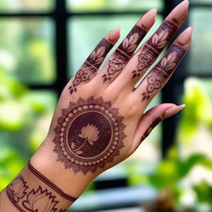 Zanbaq - Instant Henna - Etsy