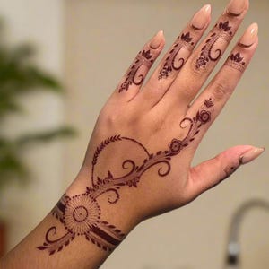 Alya - Instant Henna - Etsy