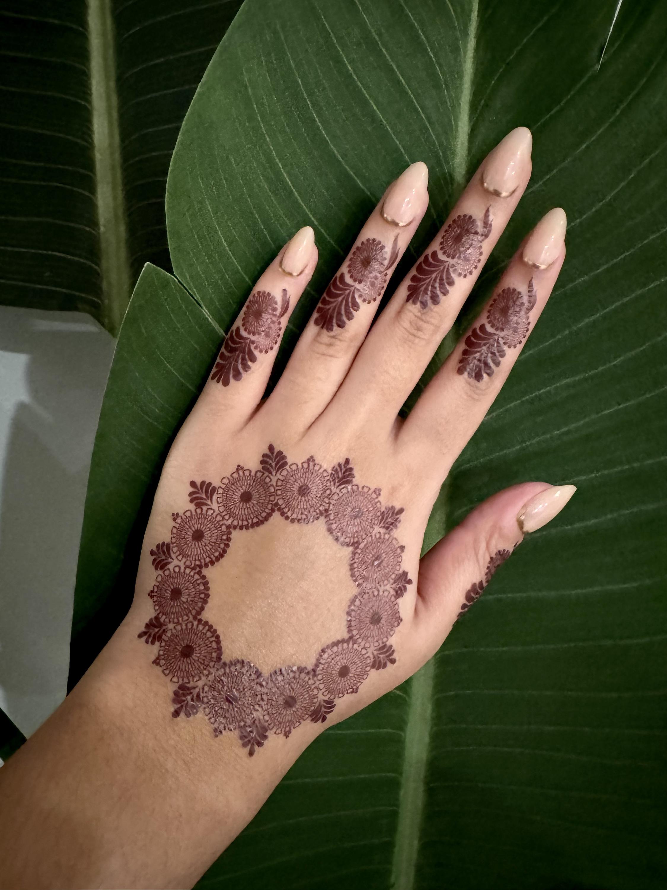 Hayat- Instant Henna - Etsy