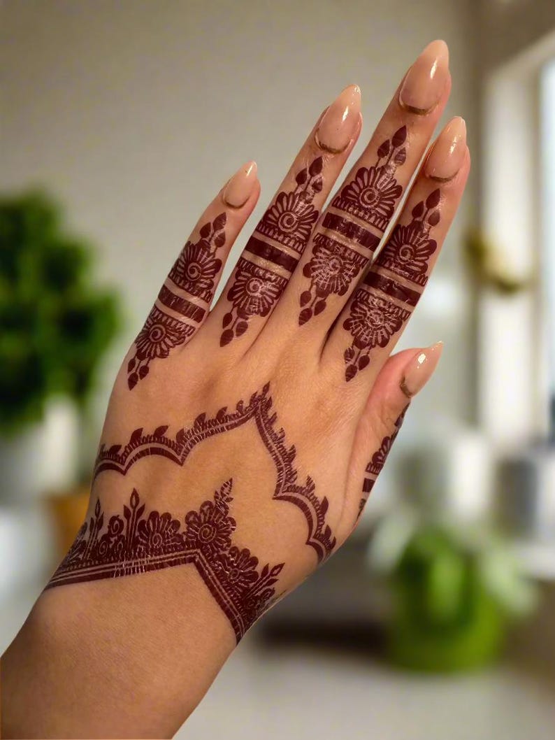 Layla - Instant Henna - Etsy