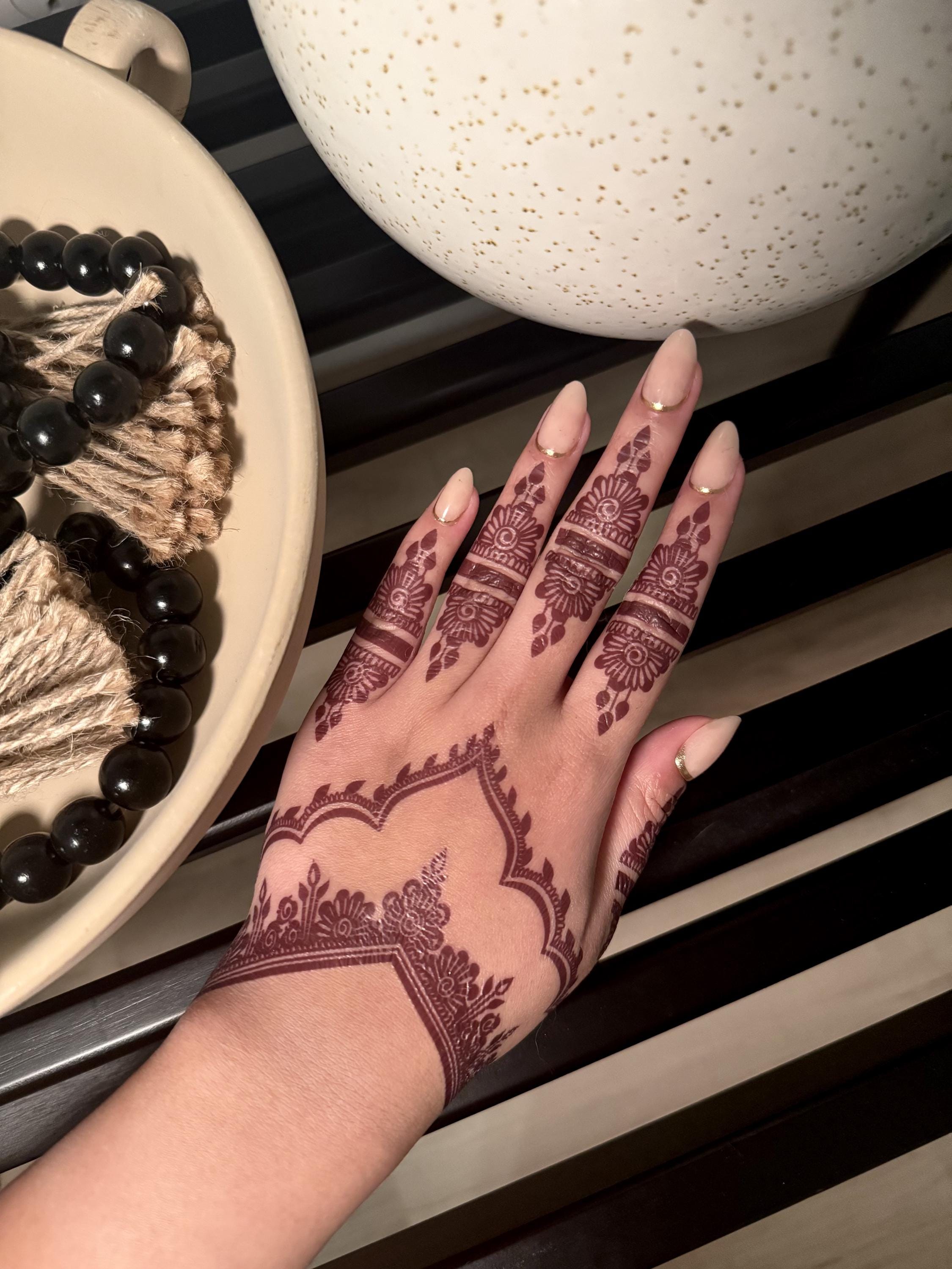 Layla - Instant Henna - Etsy