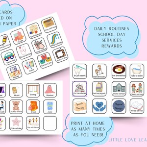 Printable First/then Schedule for Kids | Toddler Routine Chart | Early ...