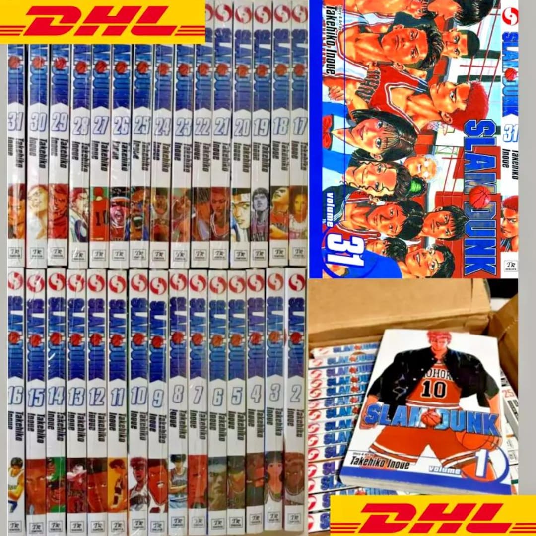 Slam Dunks Manga English Comic Takehiko Inoue Vol 1-31 (end) Full Set ...