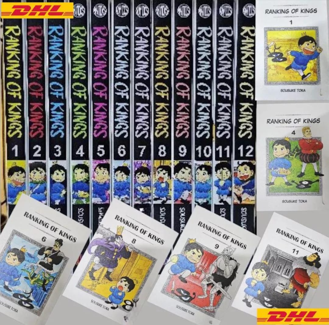 Ranking of Kings NEW Manga Full Set Volume 1-12 English Version Comic ...