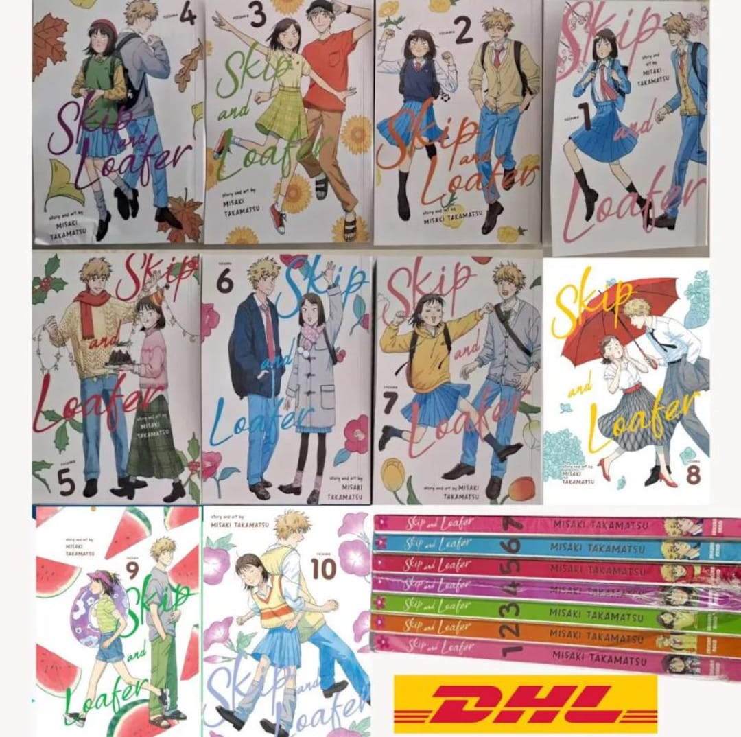 Skip and Loafer NEW Manga Volume 1-10 Full Set Comic New English Version - DHL Express - Etsy
