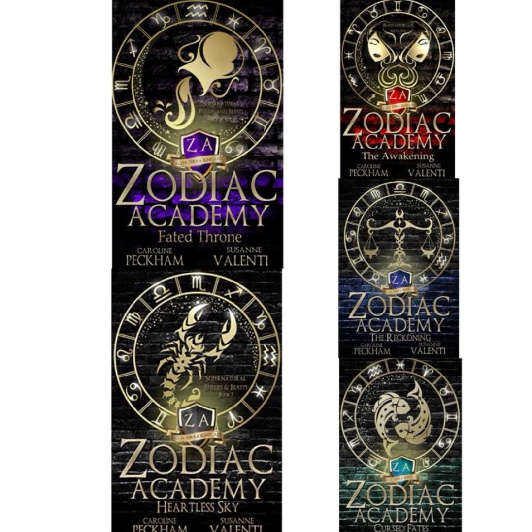 Zodiac Academy Series 5 Books Set | the Awakening | Ruthless Fae | the ...