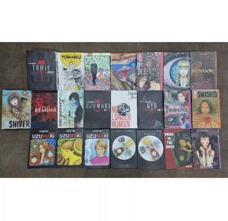 Junji Ito Story Collection Set NEW Manga English Mixed Set 1-20 - DHL ...