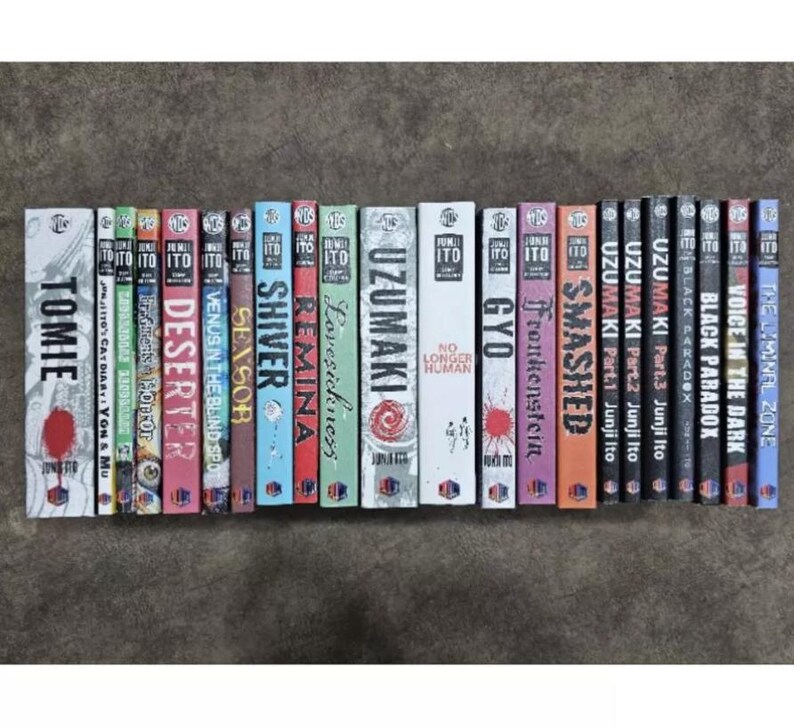 Junji Ito Story Collection Set NEW Manga English Mixed Set 1-20 - DHL ...