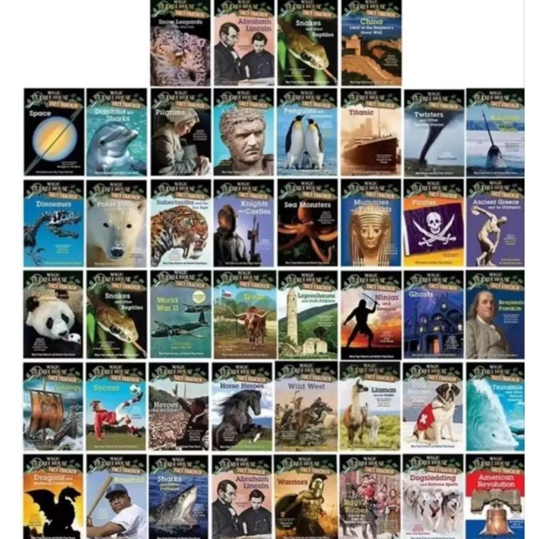 Magic Tree House Fact Tracker Series Collection 44 Books English ...