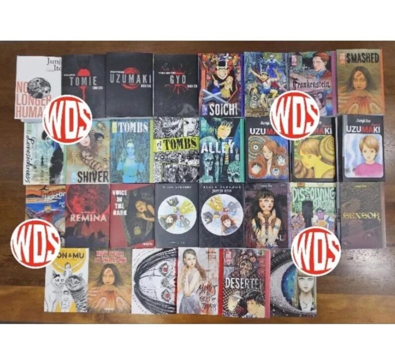 Junji Ito Story Collection Set NEW Manga English Mixed Set 1-20 - DHL ...