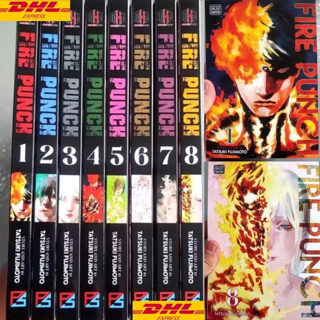 Fires Punch Manga NEW Volume 1-8 Full Set by Tatsuki Fujimoto English ...