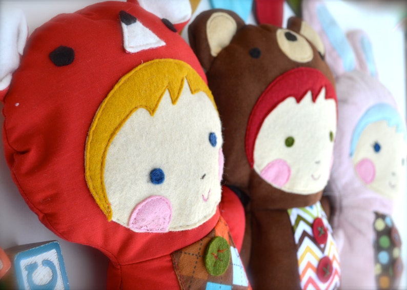 SALE Plushie Pattern Baby Toy Tutorial Softie Pattern Doll - Etsy