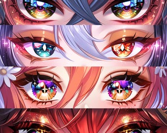 Custom Twitch Banner | Eye Banner | Twitch Banner | Banner Design ...