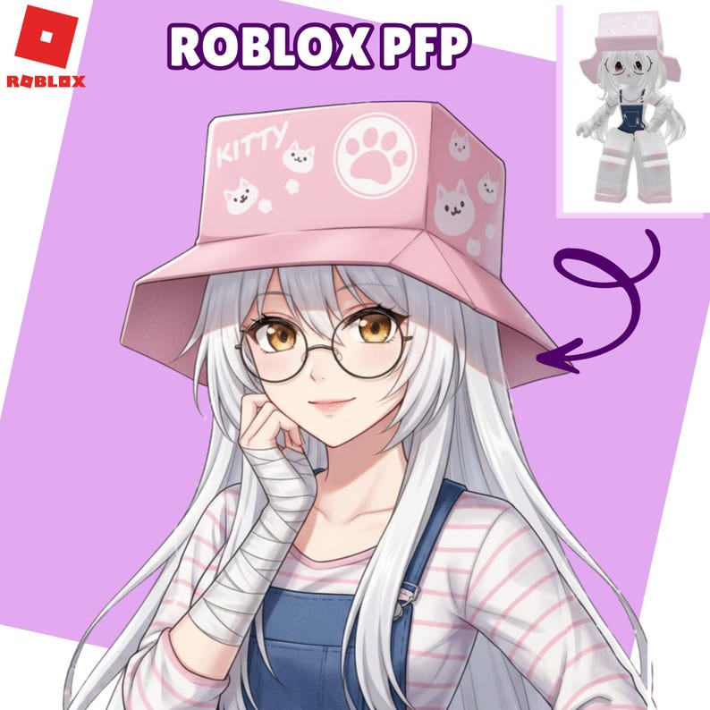 Custom Roblox Avatar Art | Personalized Roblox GFX, Character Drawing ...
