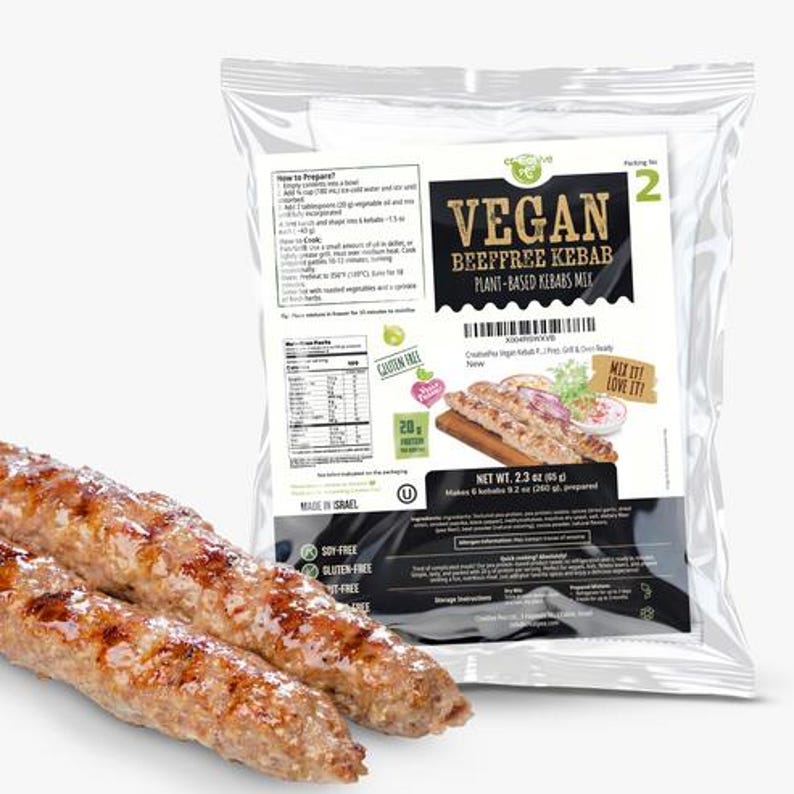 Plant-based Variety Pack – High-protein Vegan Burger, Kebab, Nuggets ...