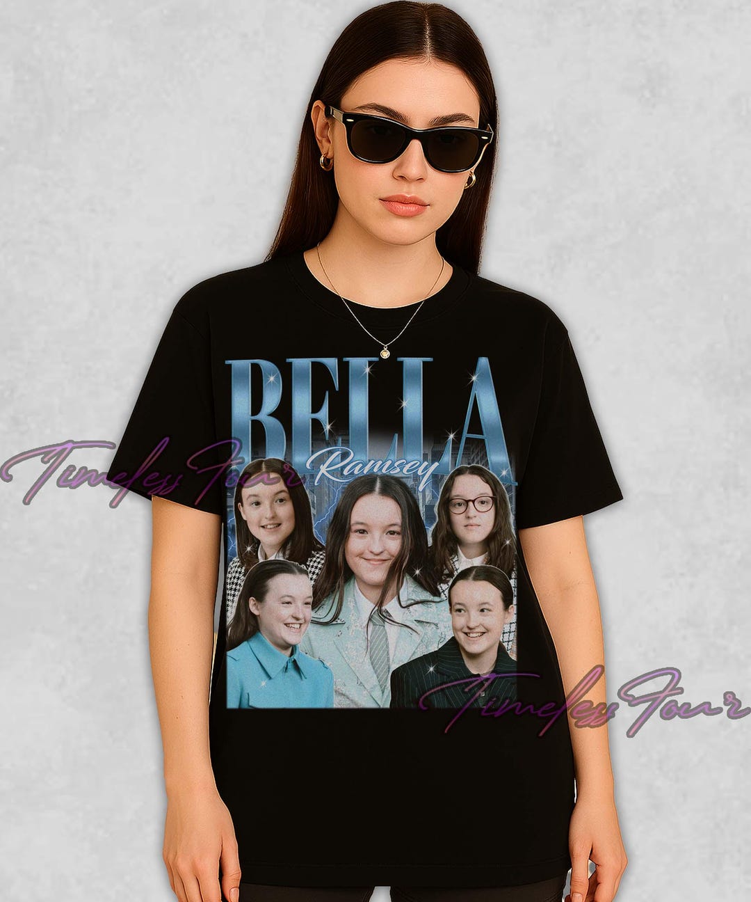 Bella Ramsey Retro Shirt, Actress Tribute Bella Ramsey, Bella Ramsey ...