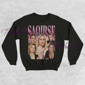 Saoirse Ronan Retro T-shirt, Saoirse Ronan Homage Tshirt, Saoirse Ronan ...