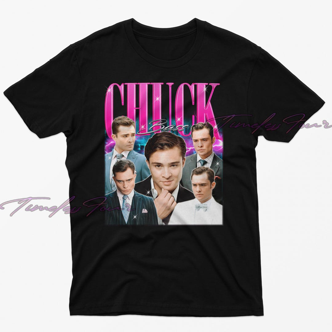 Retro Chuck Bass Retro Shirt, Chuck Bass Sweater, Chuck Bass Tshirt ...