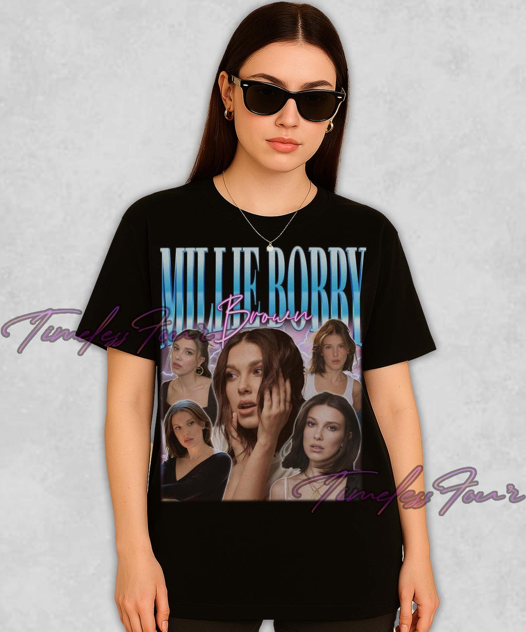 Milly Bobby Brown Shirt, Milly Bobby Brown Vintage Tees, Milly Bobby ...