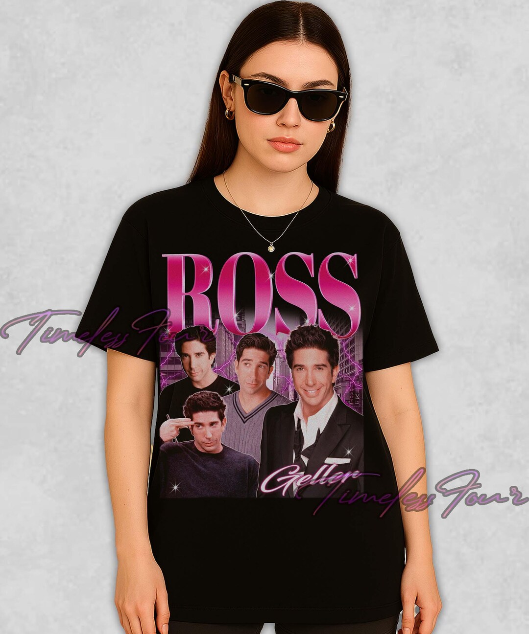 Ross Geller Shirt, Friends Tv Series David Schwimmer Fans Gift Merch ...