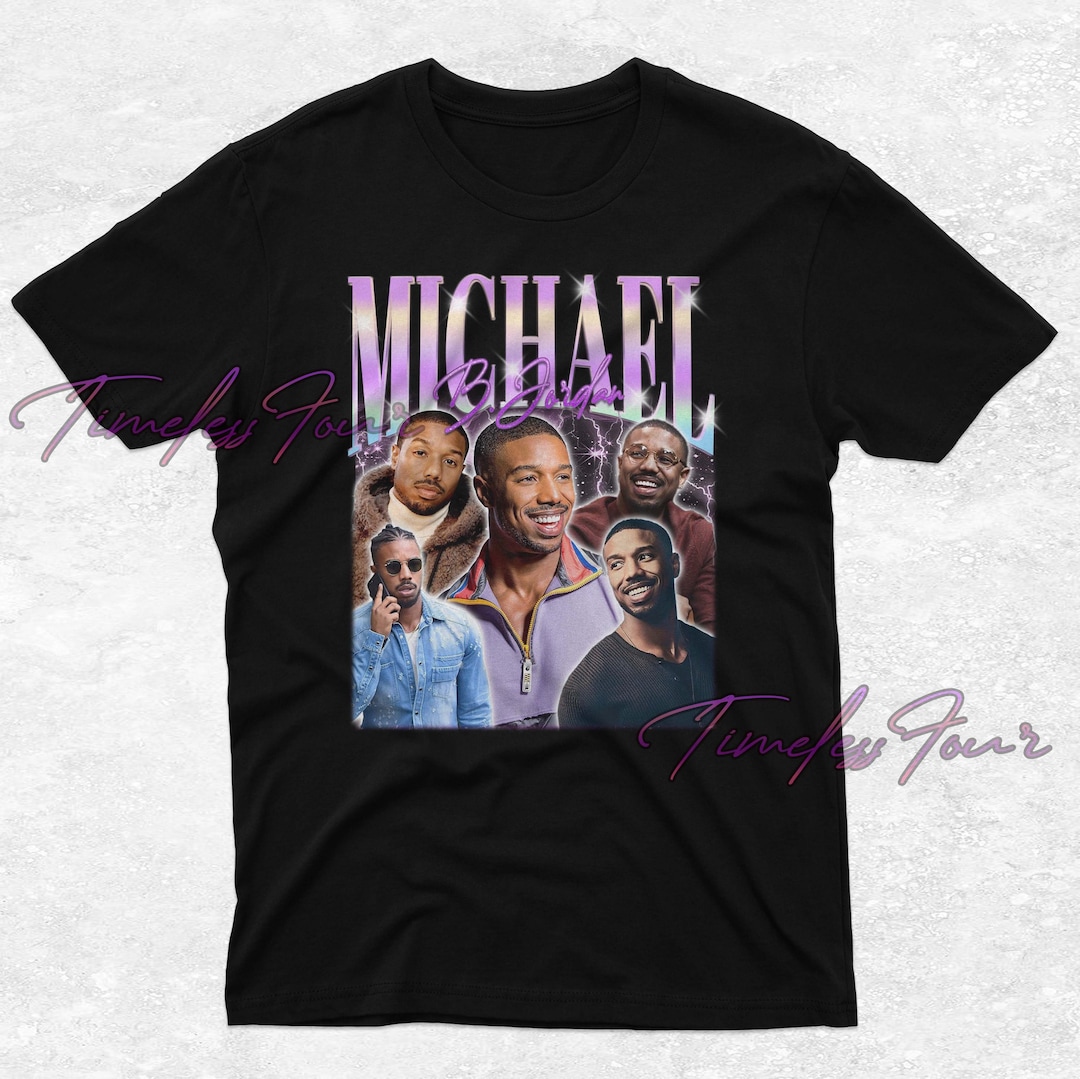 Michael B Jordan Shirt, Michael B Jordan Fan Tshirt, Michael B Jordan ...