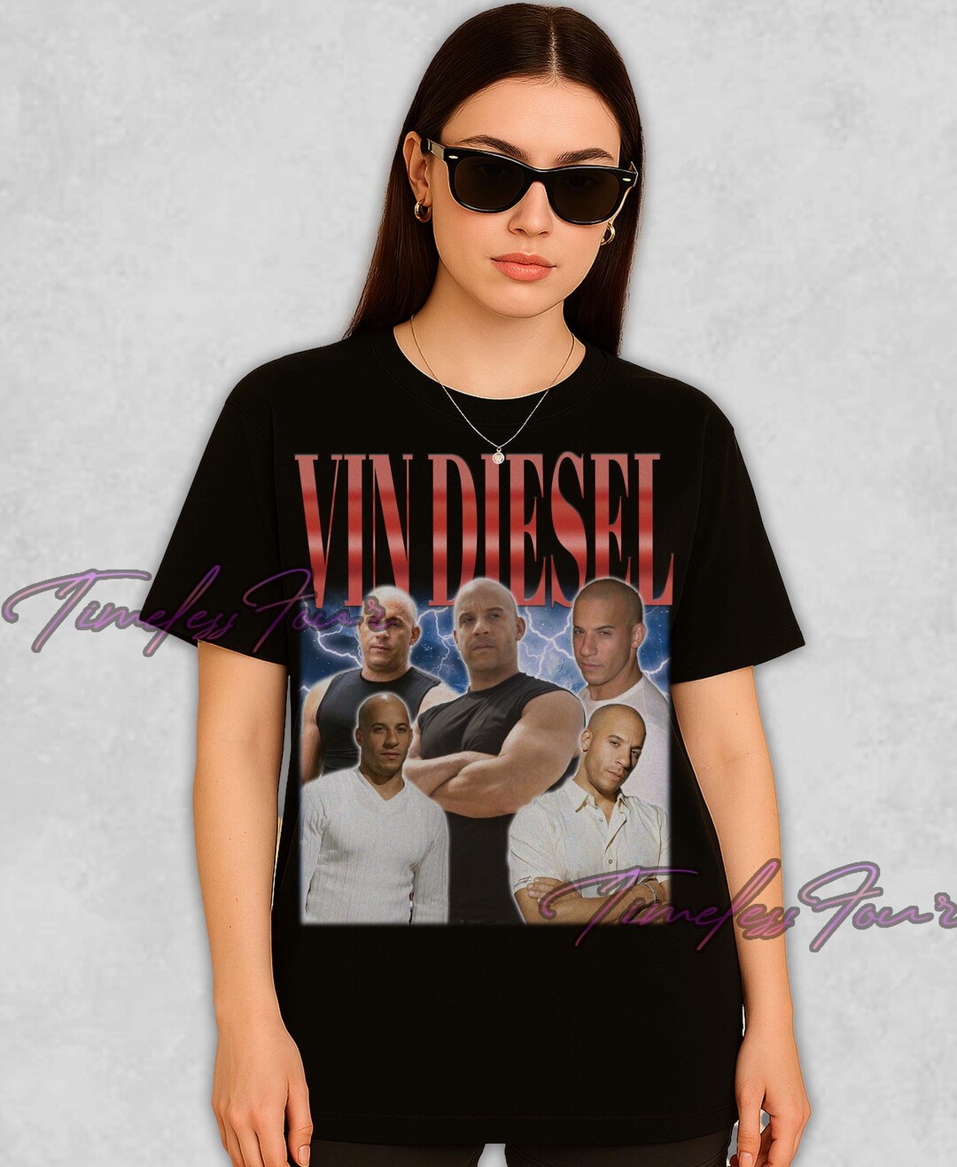 Retro Vin Diesel Shirt, Vin Diesel Fan Tshirt, Vin Diesel Merch Gift ...