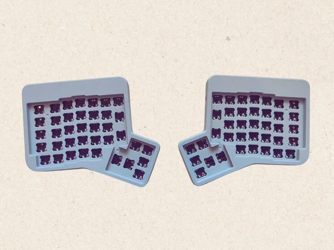 Ergodox Wireless Split Keyboard DIY Kit, 2.4G Hot-swappable, Via/vial ...