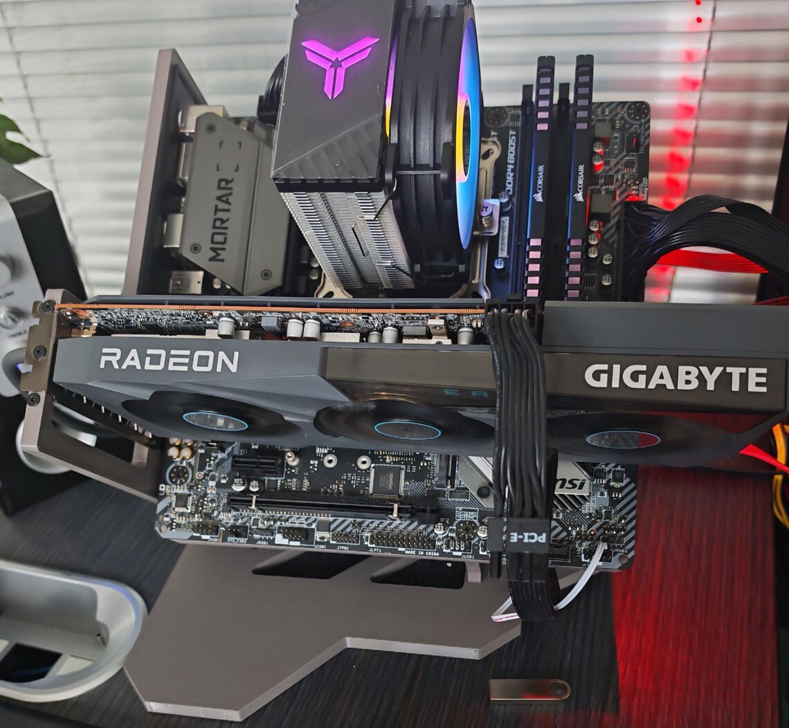 ATX Matx Itx Case, Custom, Tilted, Computer Case, A45 Open, PC Case ...