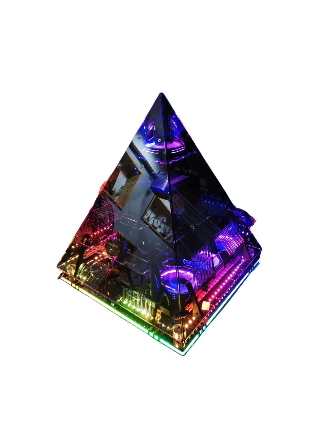 Pyramid ATX, Eatx, Mini-itx Case, Super Cool Computer Case, PC Case ...