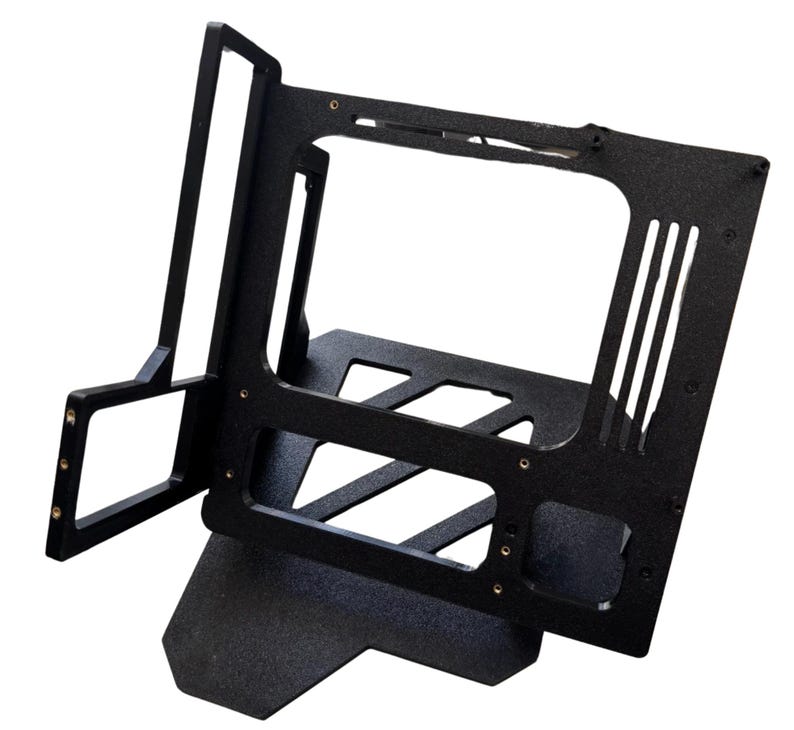 ATX Matx Itx Case, Custom, Tilted, Computer Case, A45 Open, PC Case ...