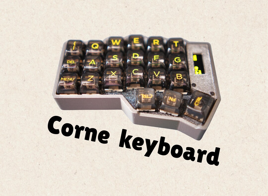 Corne Split Keyboard, DIY Kit, 42 Keys, Wired and Wireless, Hot Swap ...