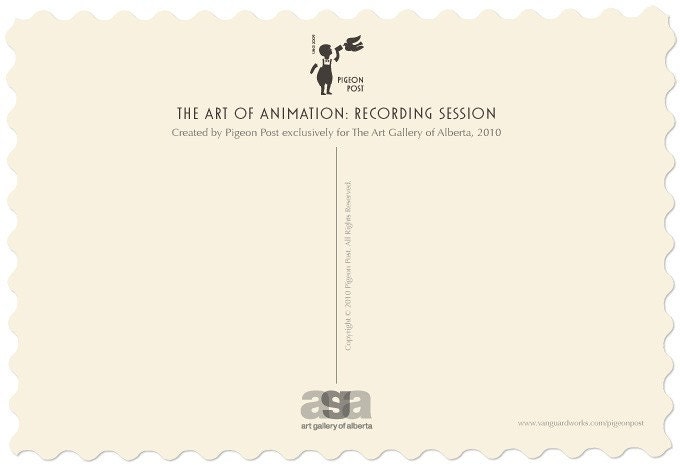 The Art of Animation / Recording Session - Etsy