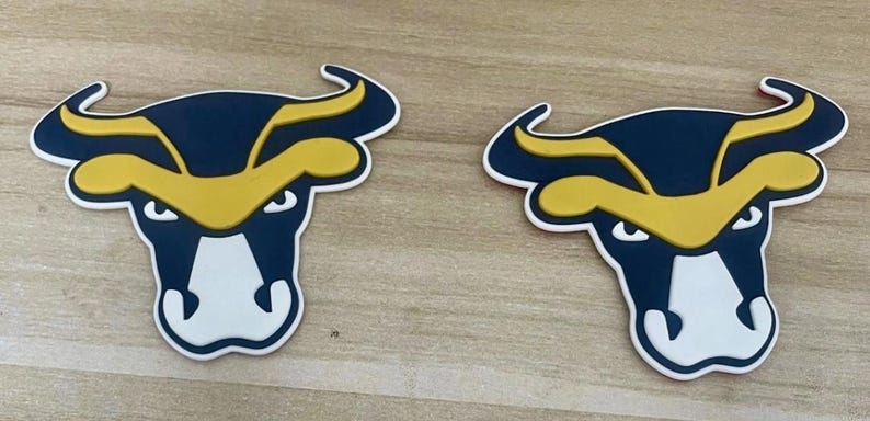 Custom 3D Helmet Decals: Peel & Stick PVC Rubber Patch - Etsy