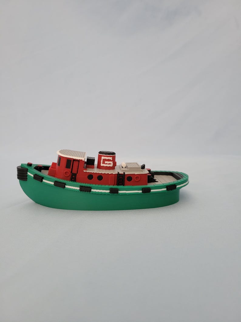 Great Lakes 3D Printed Model Toy Tugboat State Series Missouri - Etsy