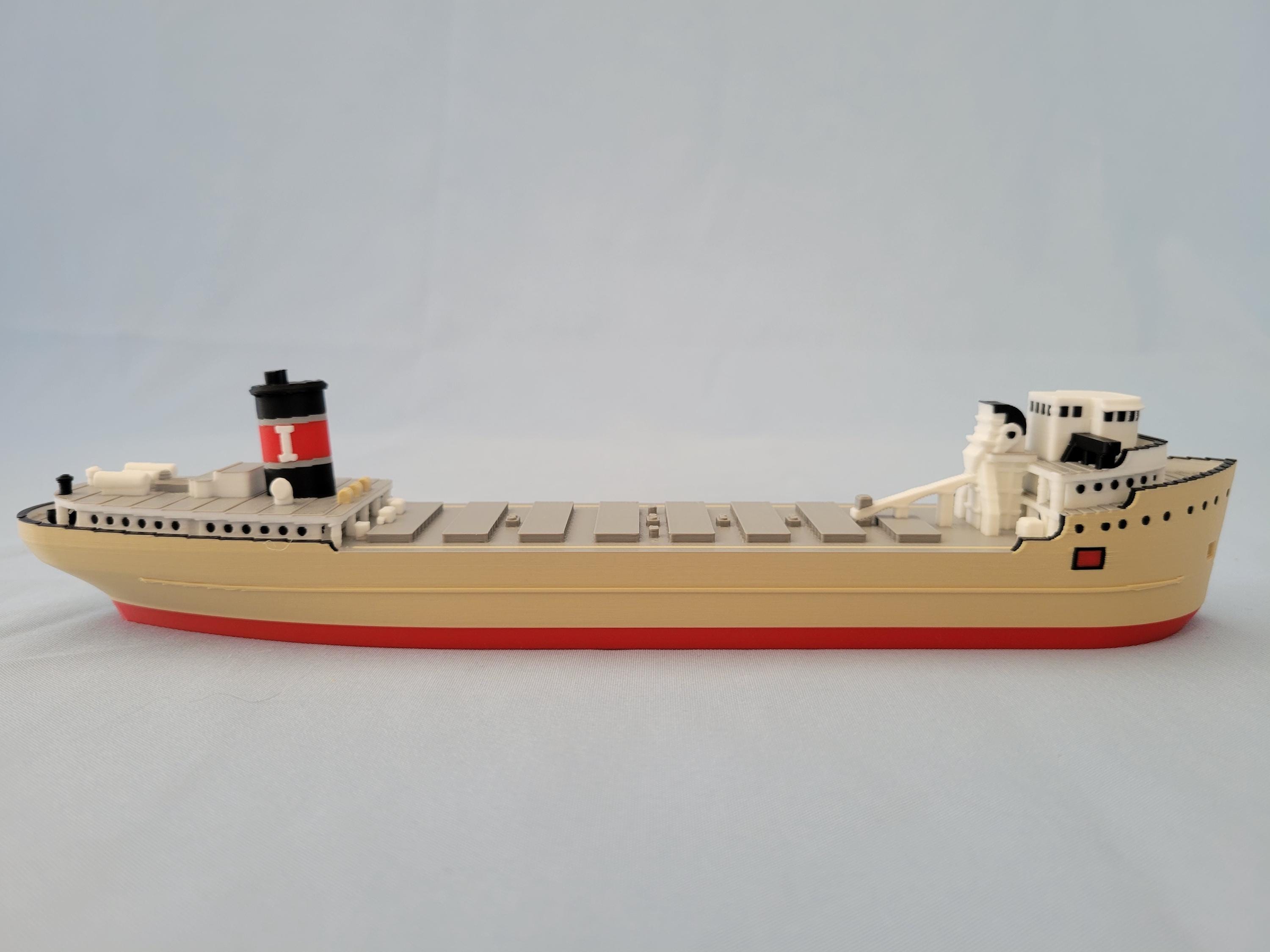 Alpena 3D Printed Floating Toy Model Ship - Etsy