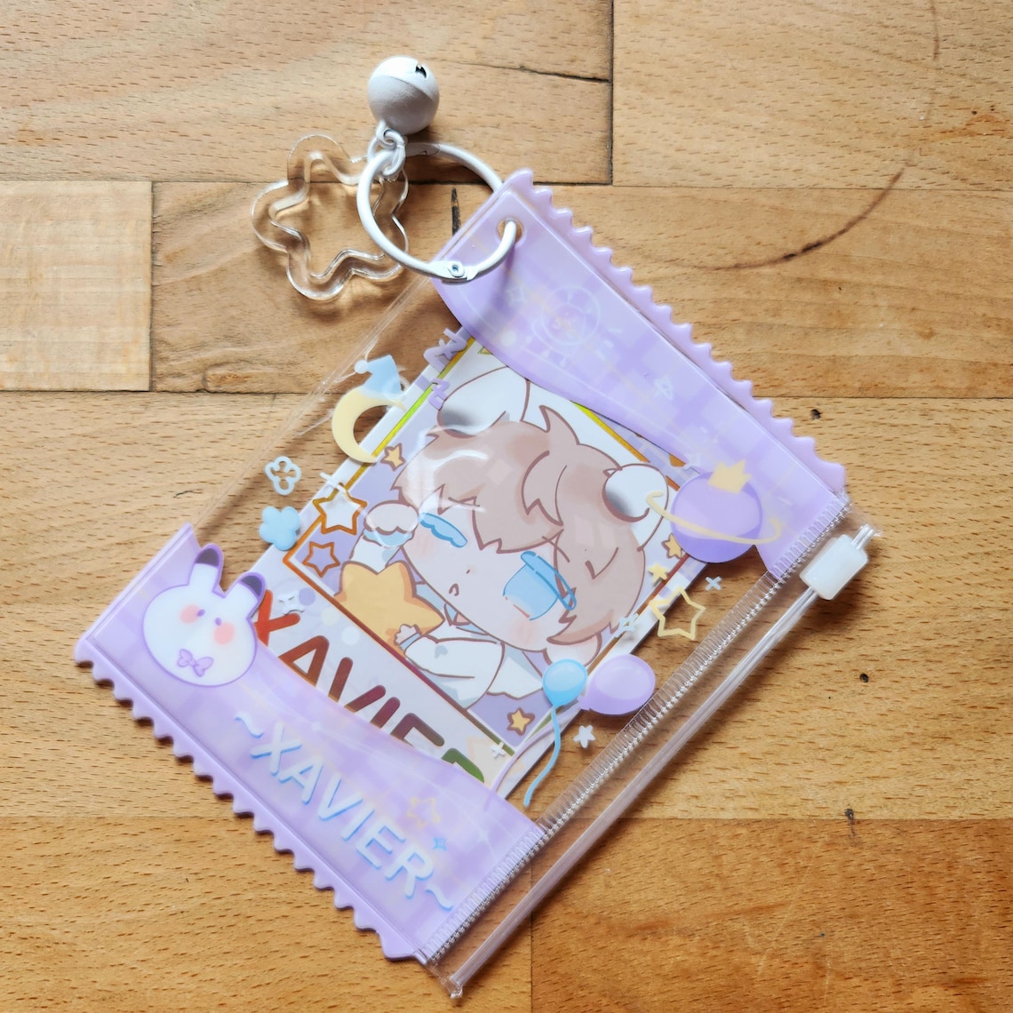 Love and Deepspace Charm Bag Pouch With Gold Foil Photocard - Etsy
