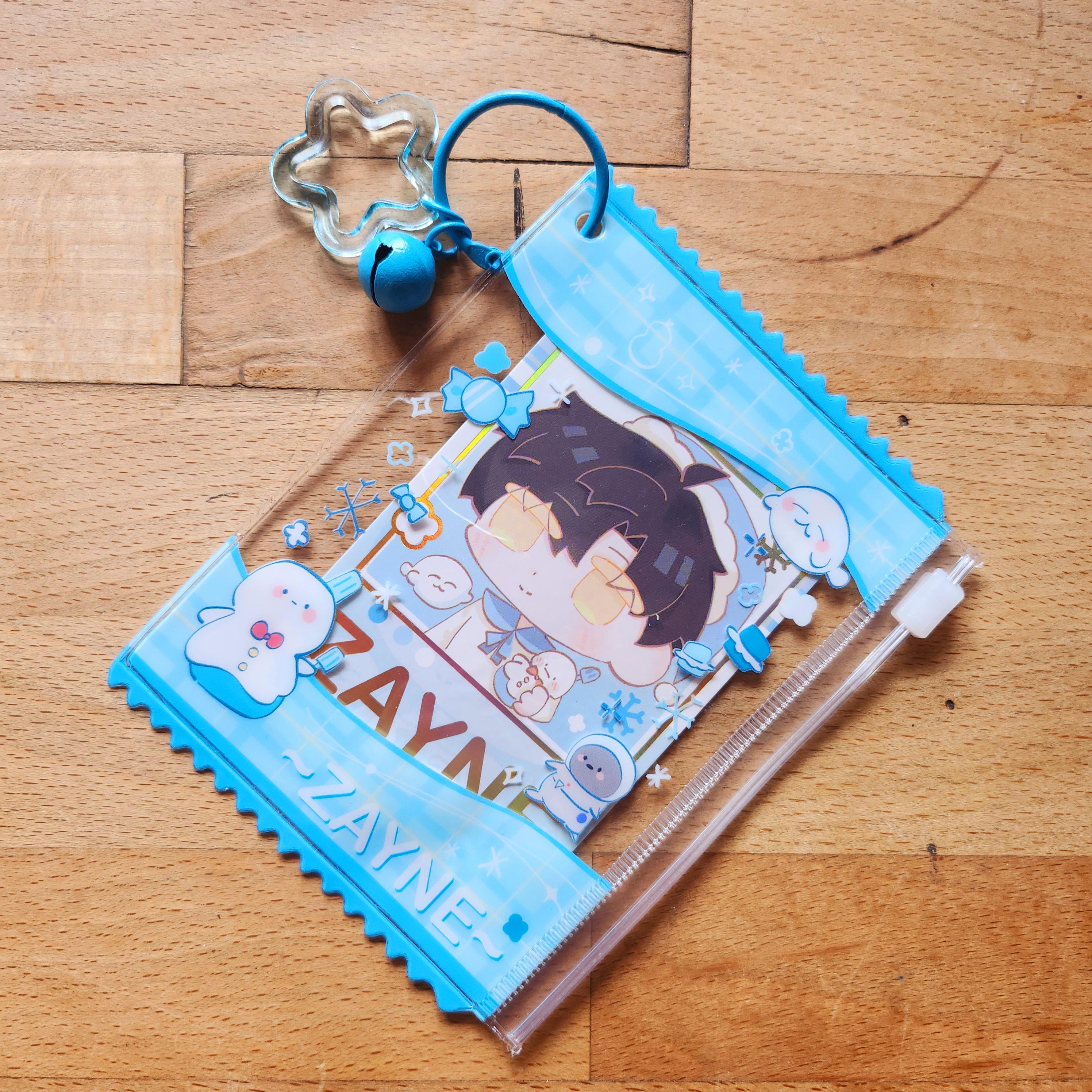 Love and Deepspace Charm Bag Pouch With Gold Foil Photocard - Etsy