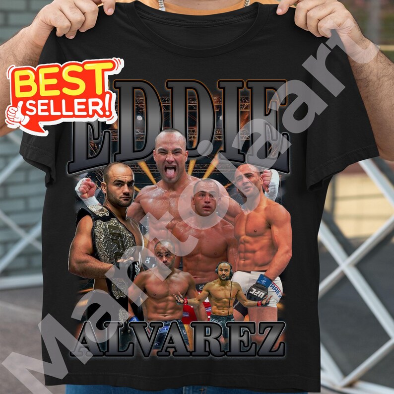 Eddie Alvarez Design PNG Instant Download, Graphic Tees Design, DTG/DTF ...