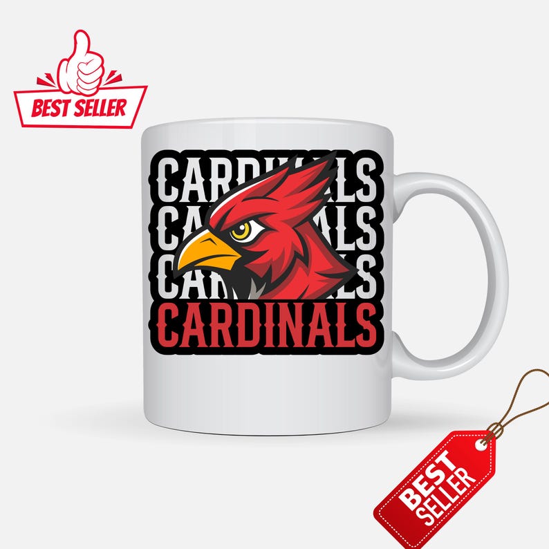 Cardinals Logo SVG Bundle: School Mascot, Baseball Team (digital ...