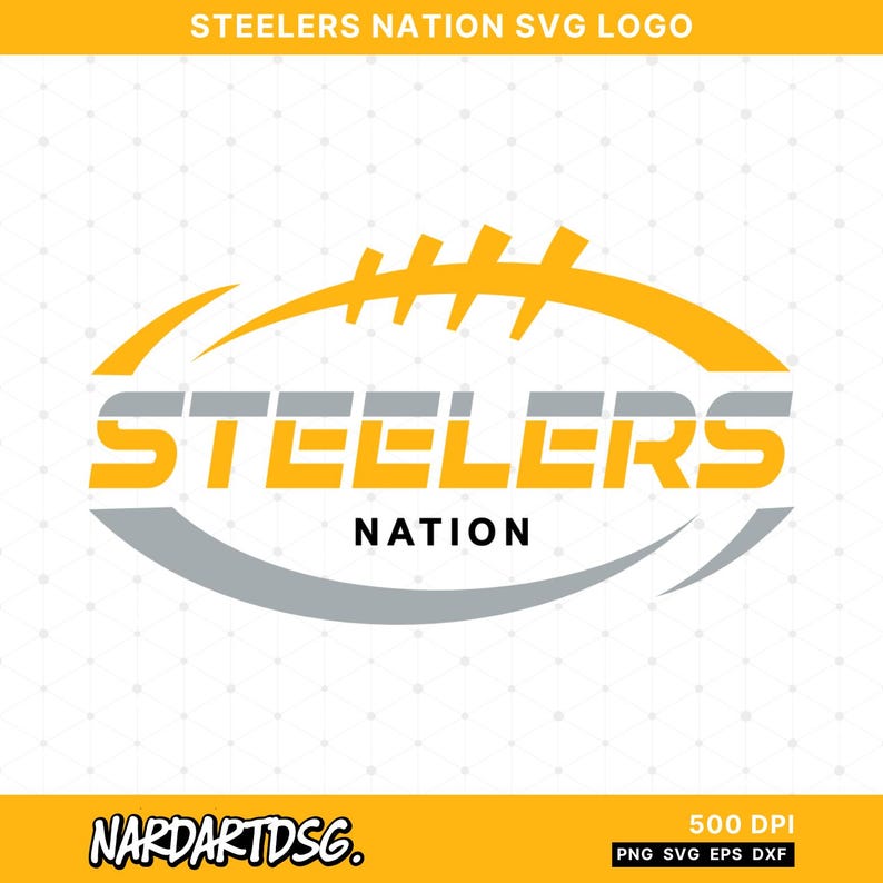 Steelers Nation SVG – Football Team Logo, Cut File (digital Download ...