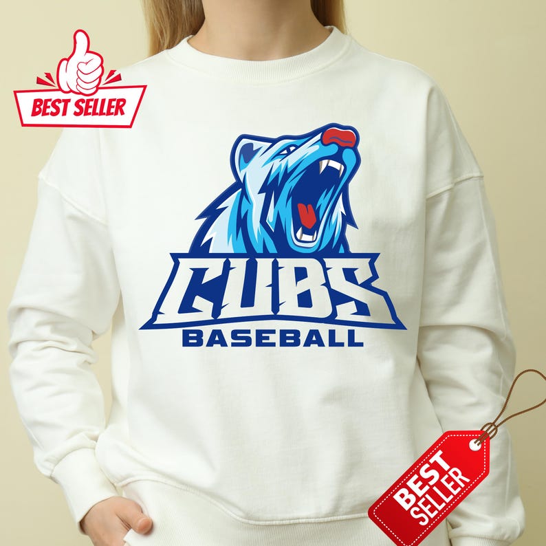 Cubs Logo SVG Bundle: Baseball Team Mascot Cut Files (digital Download ...