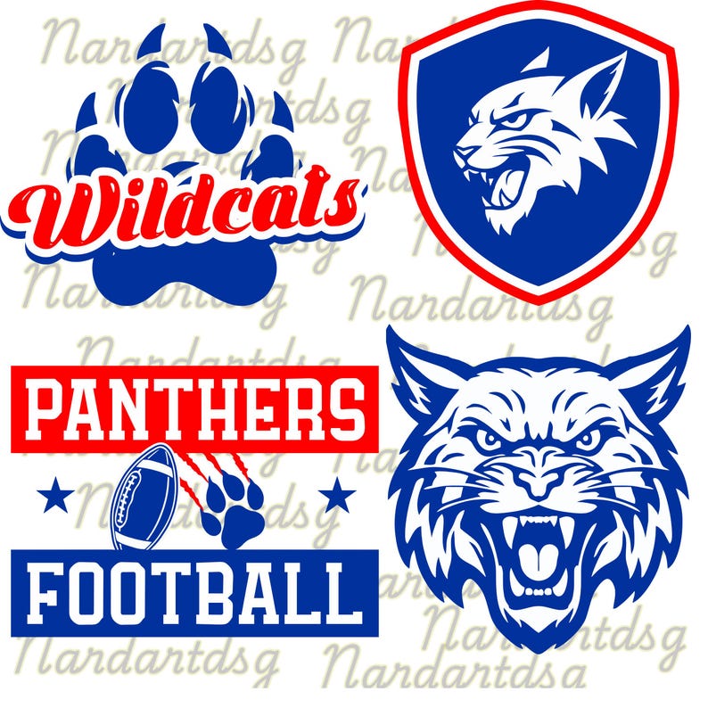 Wildcats SVG Bundle, Wildcats Silhouette Designs (digital Files) - Etsy