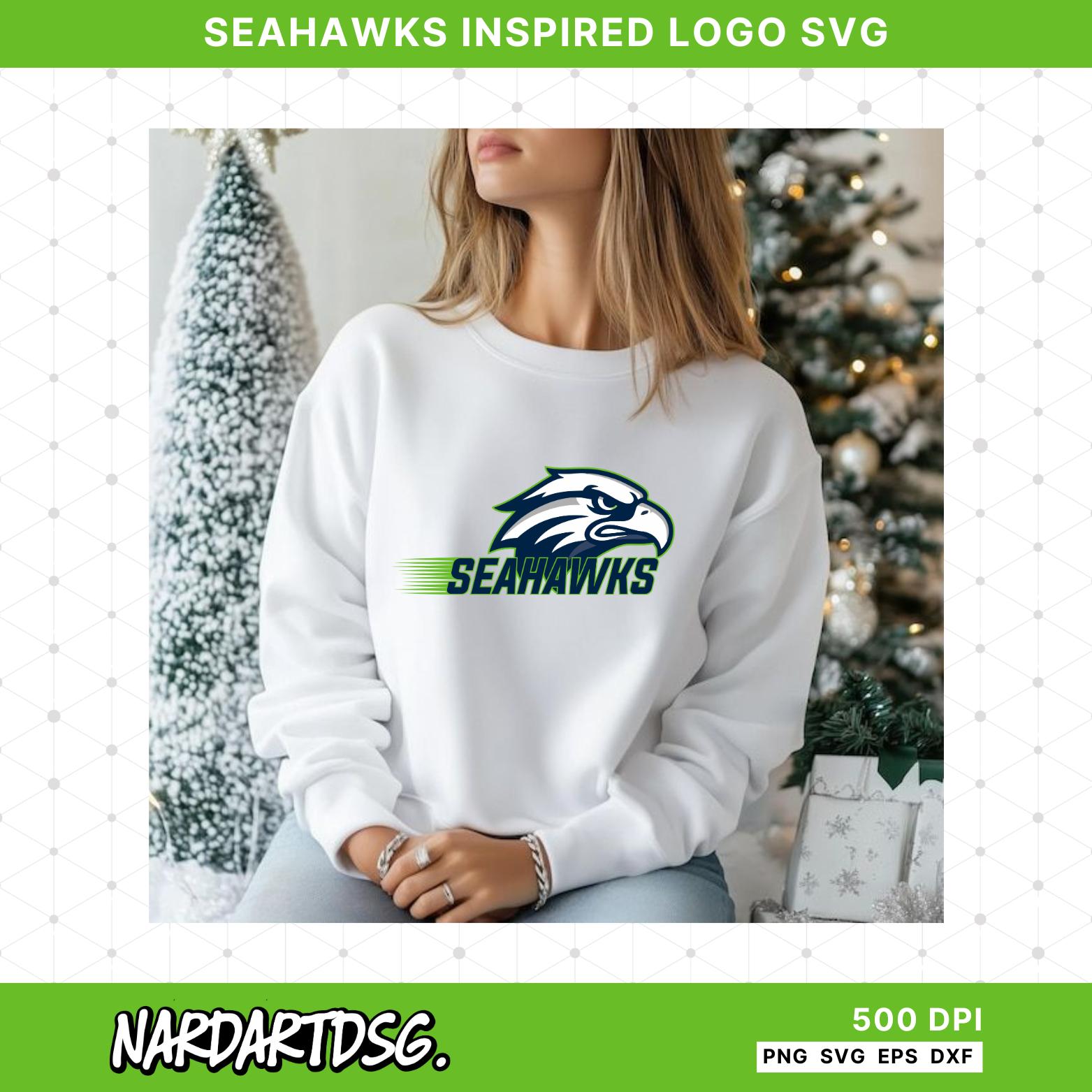 Seahawks Logo SVG – Football Team Mascot, Cut File (digital Download ...