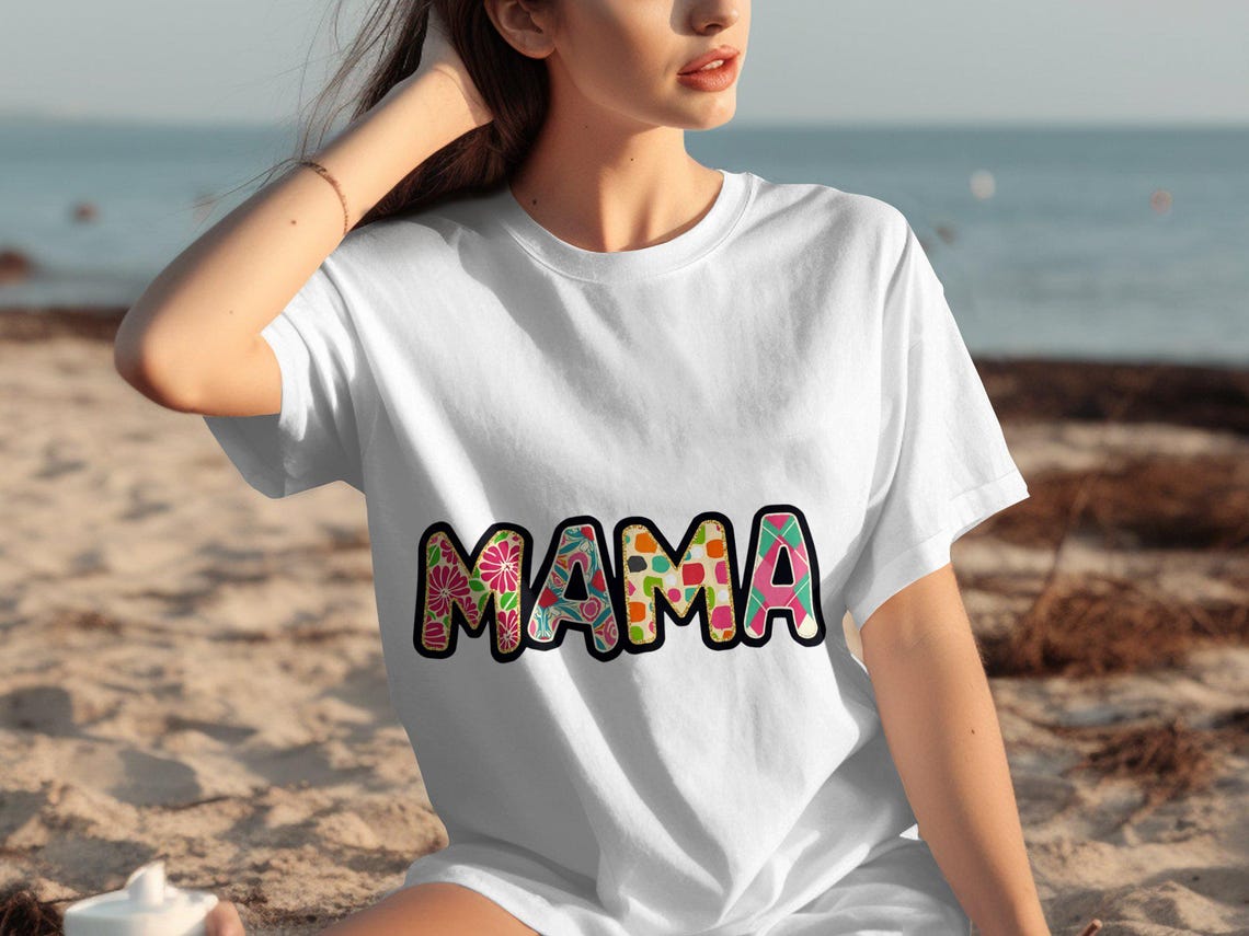 Colorful Mama Digital Download, Printable Wall Art, Fun Gift for Moms ...