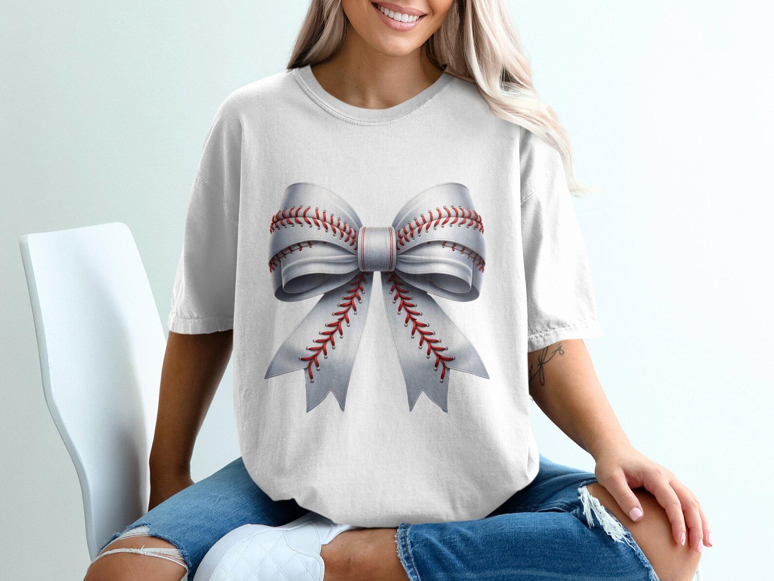 Baseball Bow PNG Digital Download, Printable Baseball Bow Clipart, MLB ...