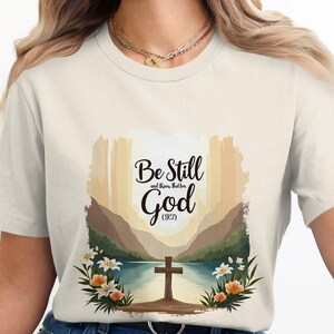 Christian Art Printable, Be Still and Know Scripture, Bible Verse Wall ...