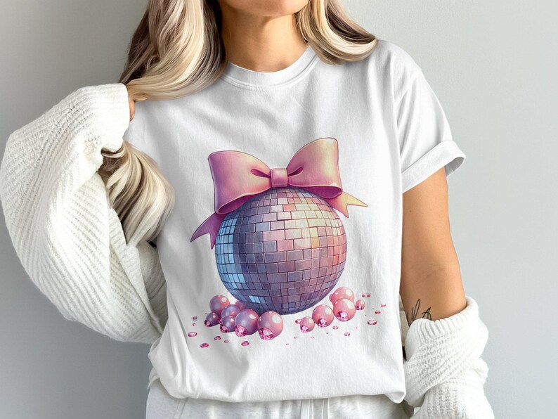 Disco Ball Birthday PNG, Digital Download Disco Ball, Party Decoration ...